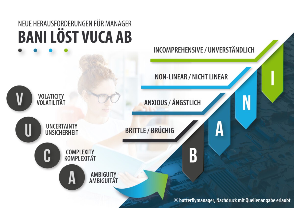 Management-Experte: BANI ist „in“, VUCA „out“ – butterflymanager